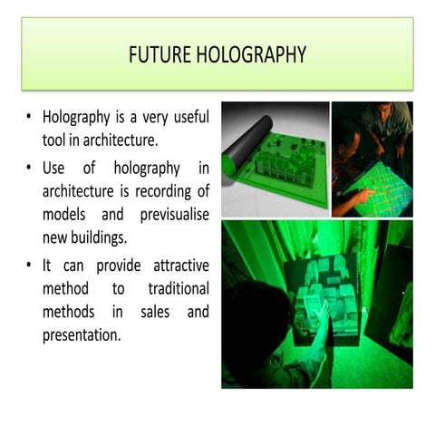 Holography | PPTX