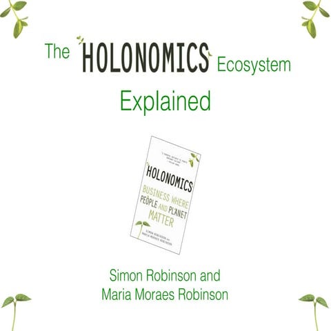 The Holonomics Ecosystem Explained | PPT | Free Download