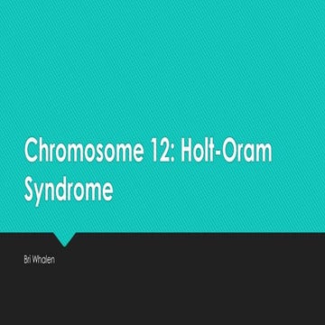 Holt oram syndrome presentation | PPTX