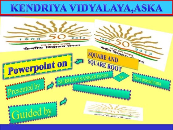 Square Roots And Perfect Squares | PPT