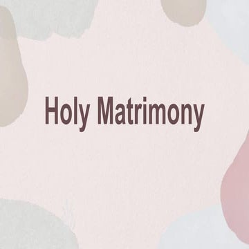 Holy-Matrimony.pptx