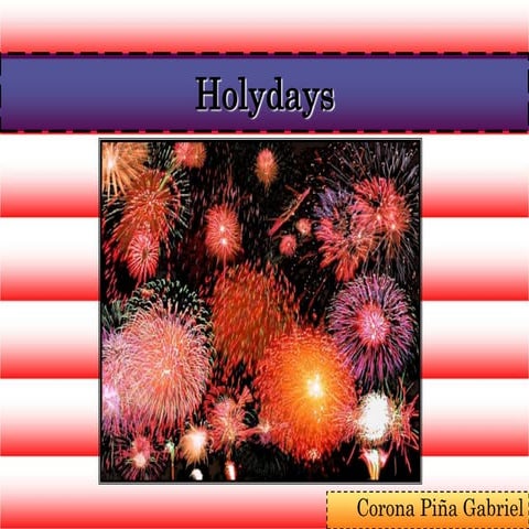 Holydays usa | PPT