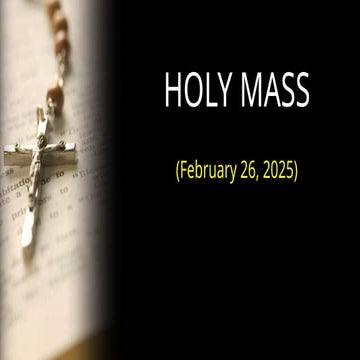 holy mass.pptx................................. | PPTX