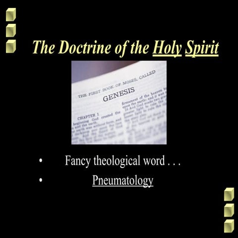 Holy Spirit in Old Testament | PDF
