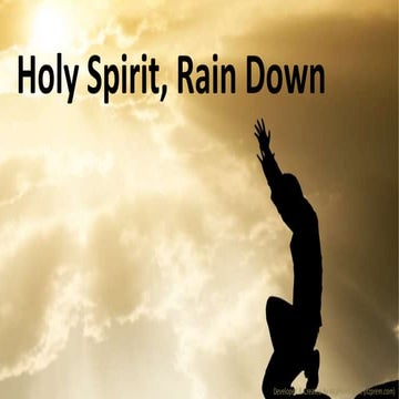 Holy spirit rain down | PPTX