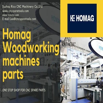 Homag Woodworking Machinery Parts | PDF