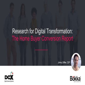 Home Builder Research: Findings from the Home Buyer Conversion Report | PPT