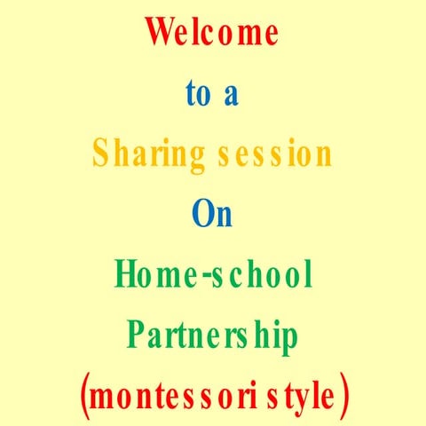 Home school partnership | PPT