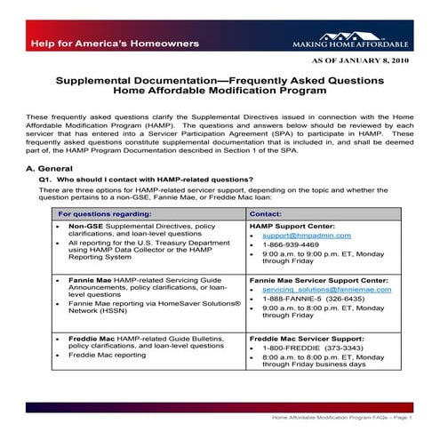 Home Affordable Modification Progarm | PDF