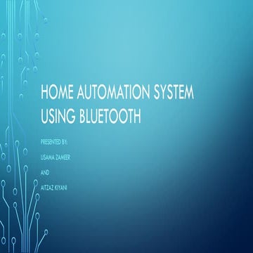HOME Automation System Using Bluetooth.pptx