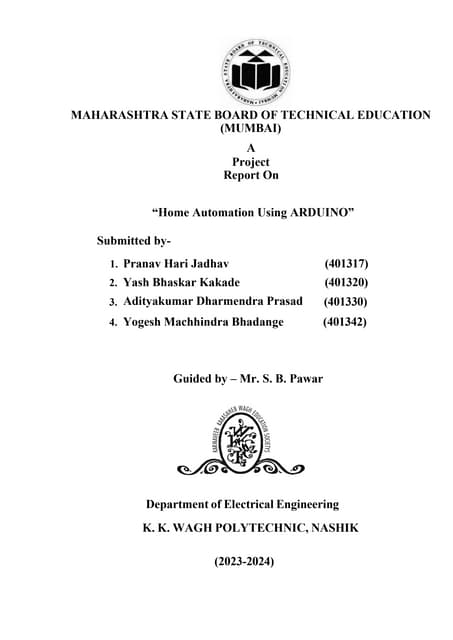 Home Automation Using Arduino By Aditya Prasad Pdf