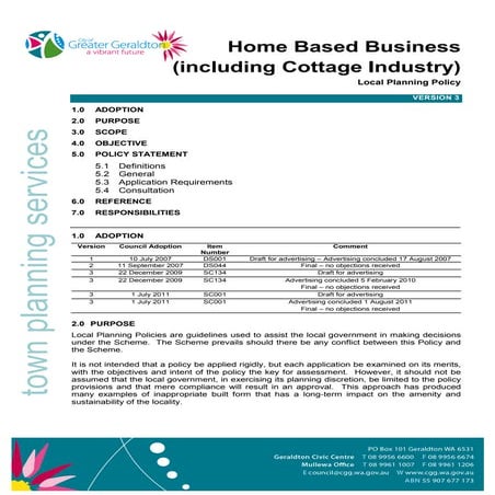 Home based business__including_cottage_industry__0 | PDF