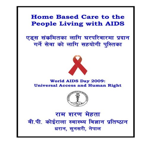 Home based care booklet RS Mehta | PDF