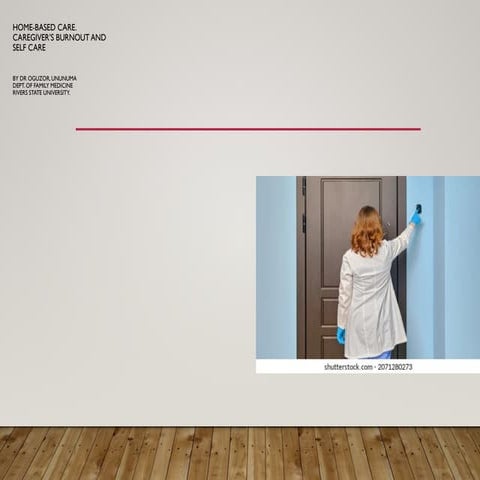 Home health care | PPTX