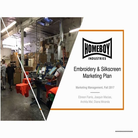 Homeboy Marketing Plan | PDF