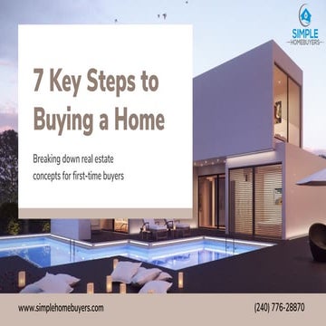Key steps to buying a home | PPT