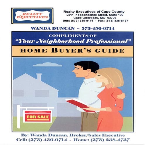 Wanda Duncan's Home Buyers Guide -Pdf Format | PDF