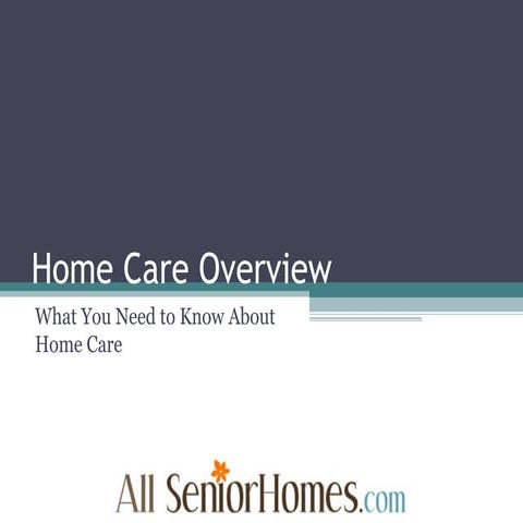 Home Care | PPT