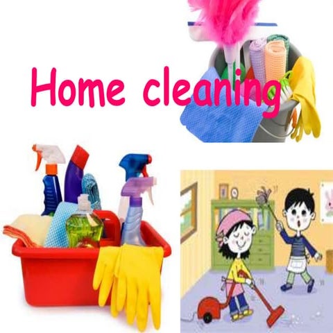 Home cleaning vocabulary | PPT
