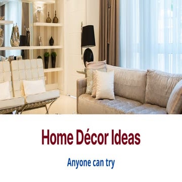 Home decor ideas | PDF