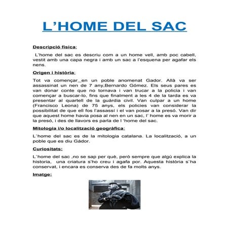 Home del sac | DOC