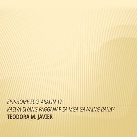 HOME ECO ARALIN 17.pptxHOME ECO ARALIN 1 | PPT