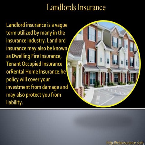 Home insurance ppt | PPTX