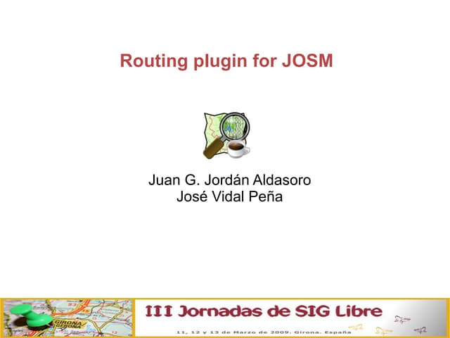 Routing Plugin For Josm Odp Computing Technology And Computing