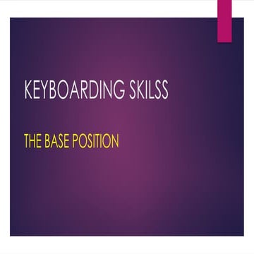 HOME KEYS for touch typing in keyboarding.pptx