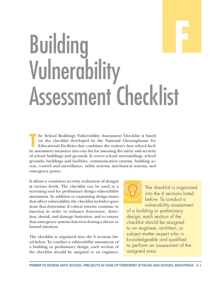 Homeland Security Building Design Recommendations Checklist homeland-security-building-design-recommendations-checklist