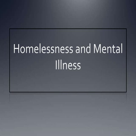 Homeless ppt (1) | PPTX