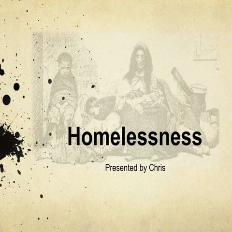 Homelessness | PPTX
