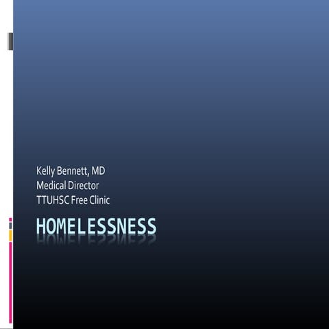 Homelessness | PPT