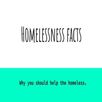 Homeless ppt (1) | PPTX