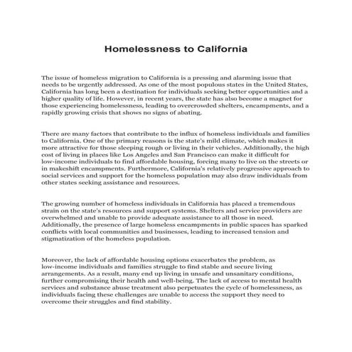 Housing First | PDF