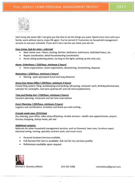 Pet Sitting Profile With Psi Logo 30001 | PDF