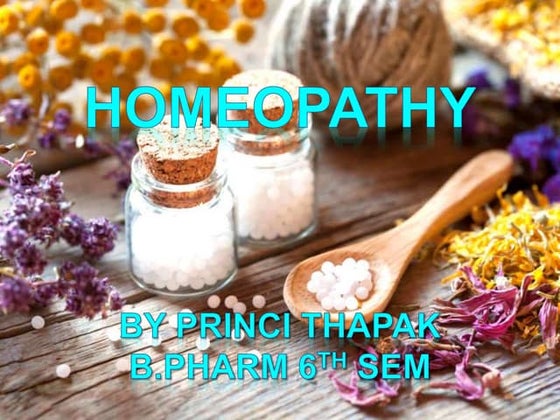 Homeopathy | PPT