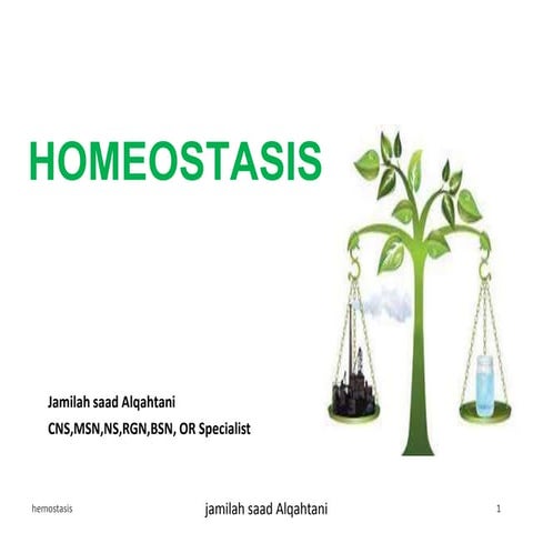 Powerpoint homeostasis | PPT