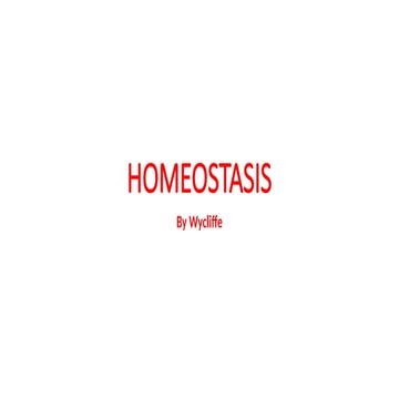 Topic 5 HOMEOSTASIS and Fluid response.pptx