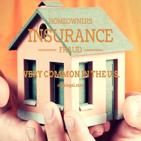 Homeowners Insurance Fraud - Very Common in the U.S. | PPT