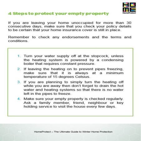 Protect Your Empty Property | PDF