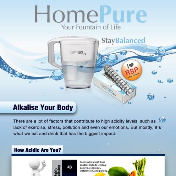 How to Use the HomePure Eaze Water Filter | PDF
