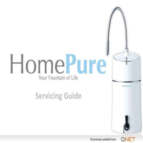 HomePure Water Filter Servicing Guide | PPTX