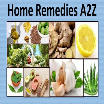 Home remedies | PPTX