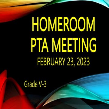 HOMEROOM PTA MEETING.pptx