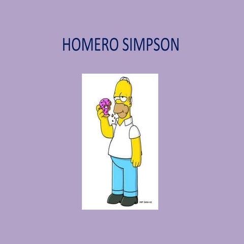 Homero simpson | PPTX