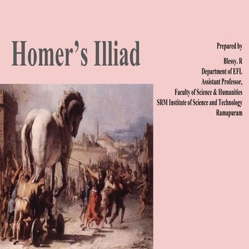 Complete Analysis of HOMER’S ILIAD.pptx