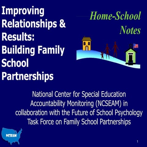 Unit 5: Home-School Notes - Parental Involvement Presentation | PPT