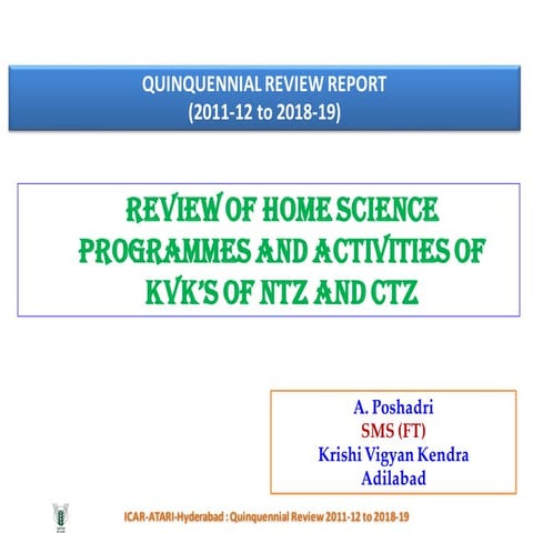 Home science Extension Services | PDF