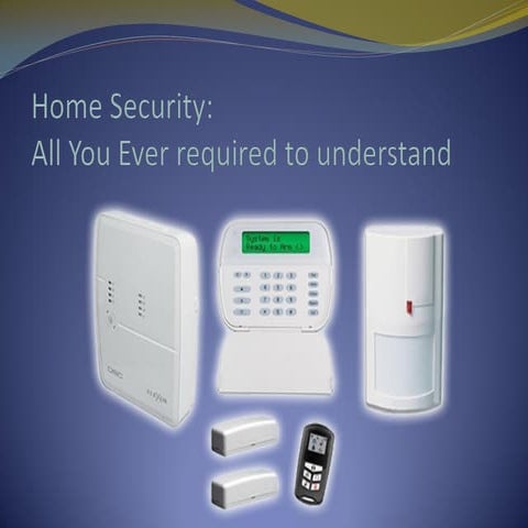 Home security | PPT
